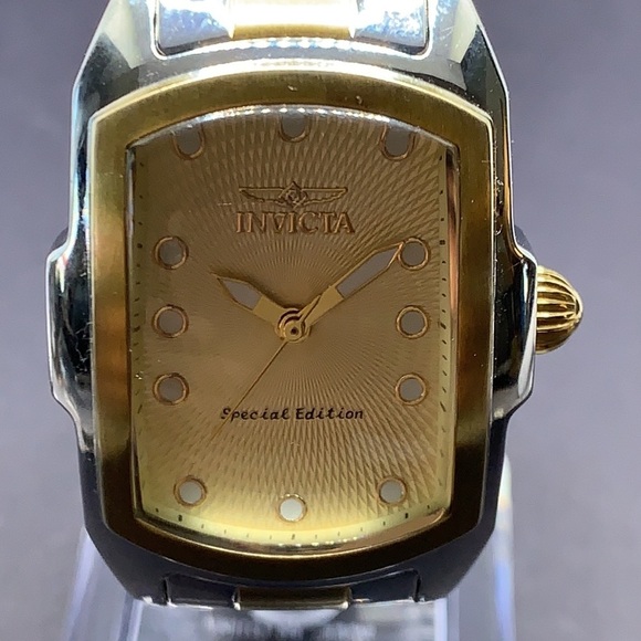 Invicta | Accessories | Invicta Lupah Special Edition Gold Face Twotone | Poshmark